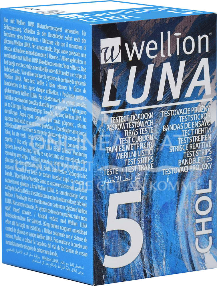 Wellion® LUNA Cholesterin Teststreifen CHOL | schnell günstig geliefert