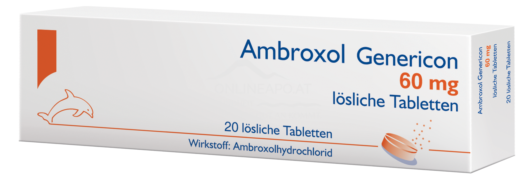 Ambroxol Genericon 60 mg lösliche Tabletten | schnell günstig geliefert