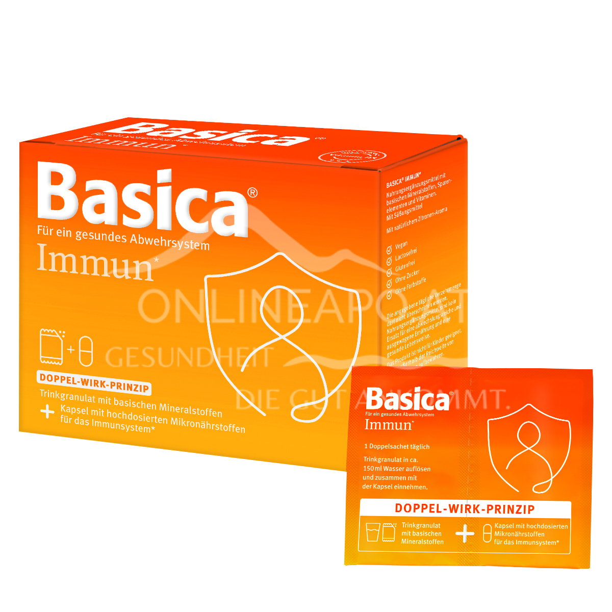 Basica® Immun Granulat + Kapseln Doppel-Sachets | schnell günstig geliefert