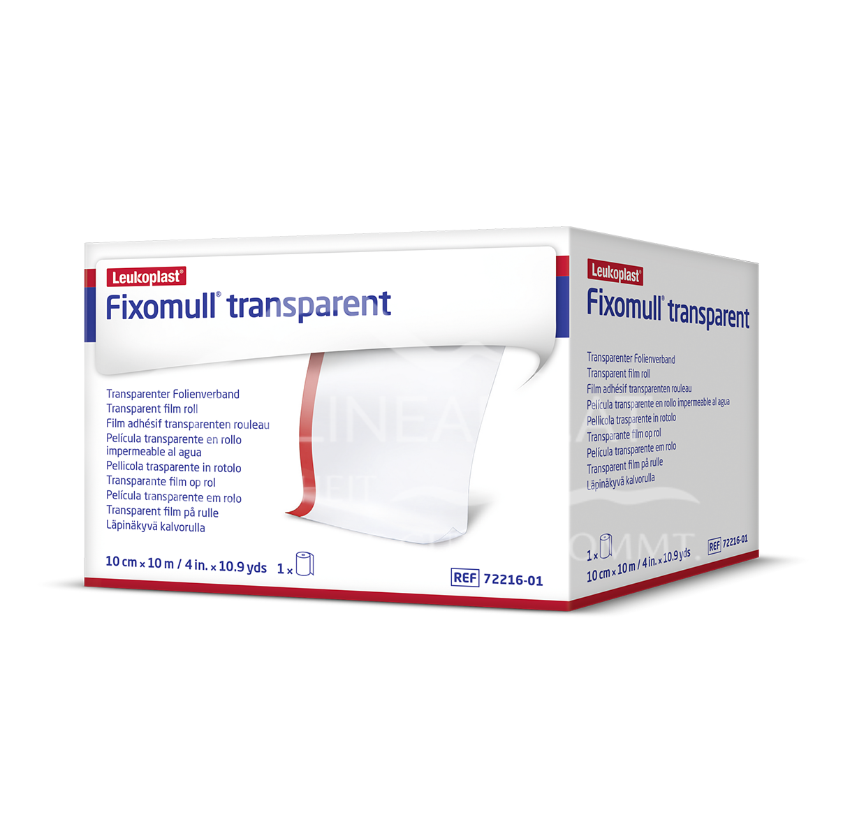 Leukoplast Fixomull® transparent Folienverband 10cm x 10m | schnell ...