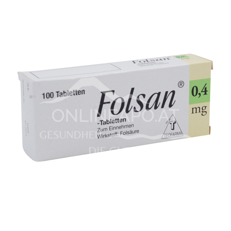 Folsan Tabletten 0,4mg | schnell günstig geliefert