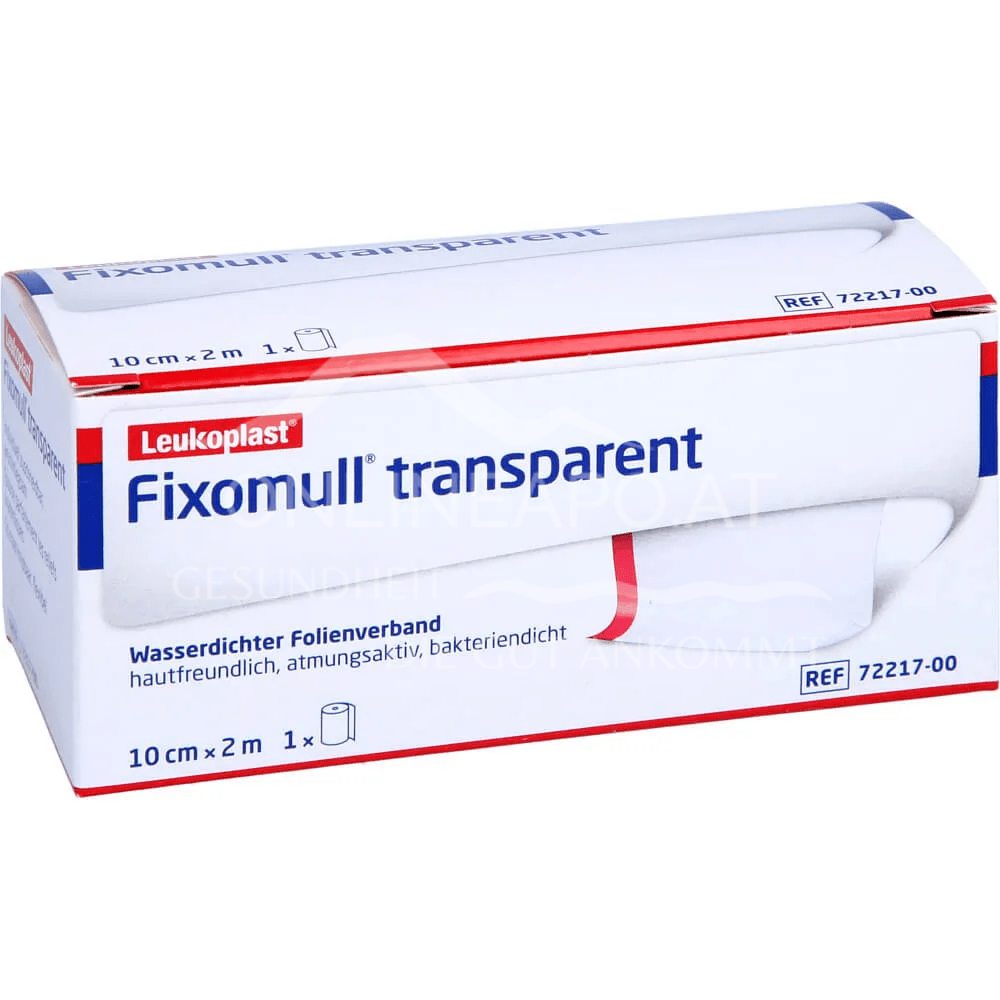 Leukoplast Fixomull® transparent Folienverband 10cm x 2m | schnell ...